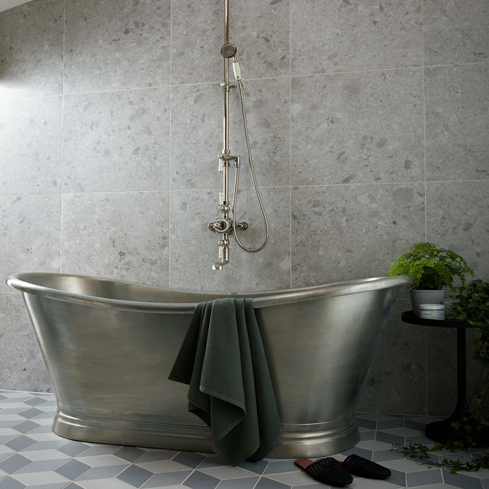 BC Designs Tin Freestanding Boat Bath 1500mm x 725mm – British Baths