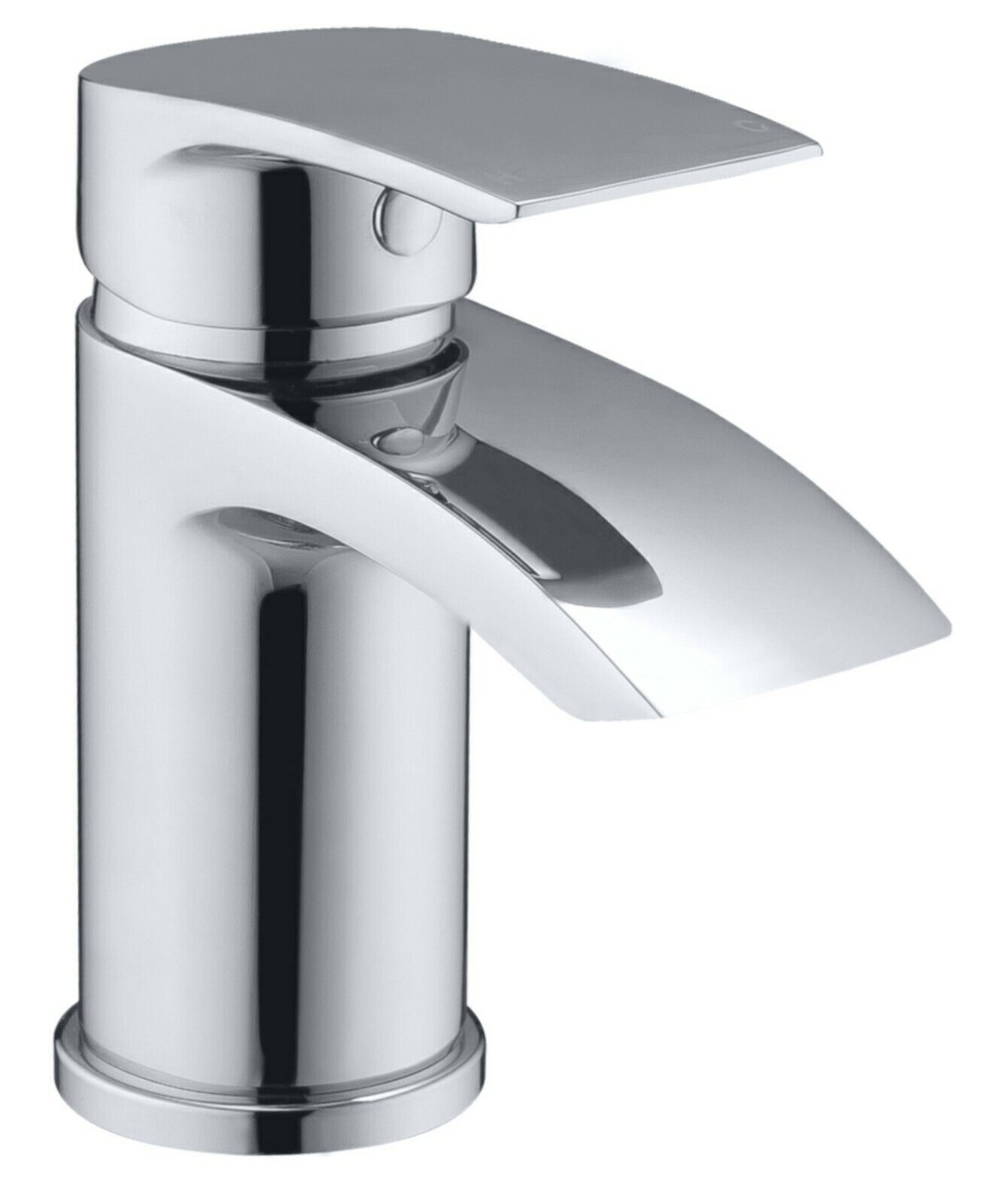 Middleton Contemporary Mono Basin Tap in Chrome Finish - British Baths