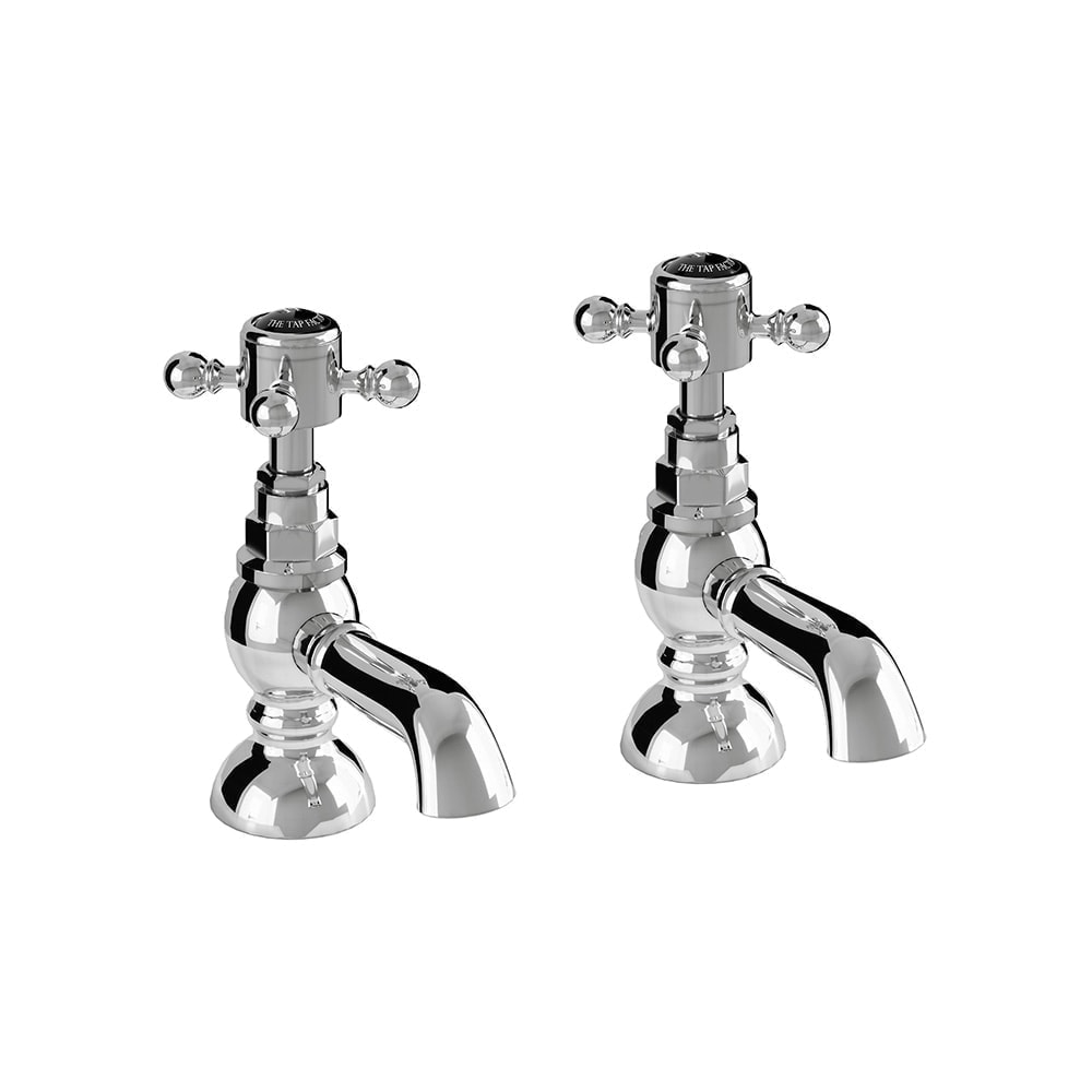 British Baths Moda Basin Taps – Pair – Chrome - British Baths