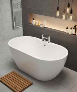 Vibrance Vogue Petite 1415mm x 745mm Gloss White Acrylic Small ...