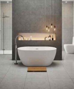 Vibrance Vogue Petite 1415mm x 745mm Gloss White Acrylic Small ...
