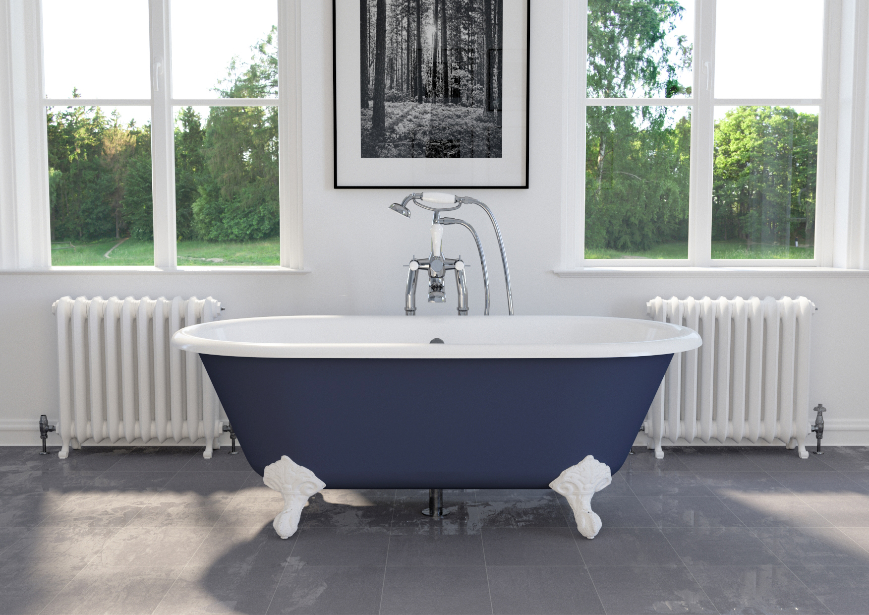 Hurlingham Dryden Small Bath - British Baths